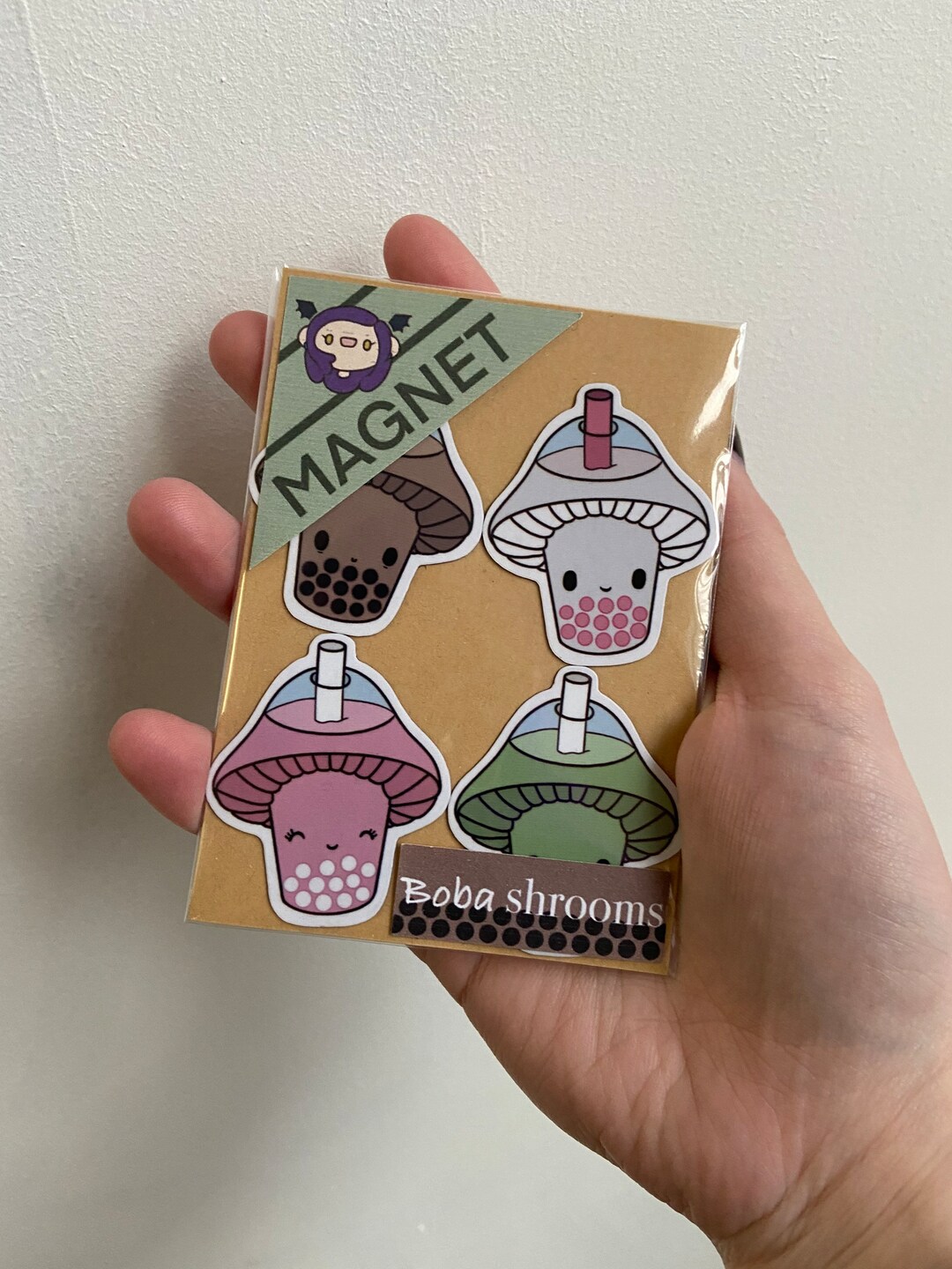 Boba Shrooms Magnet Pack - Etsy