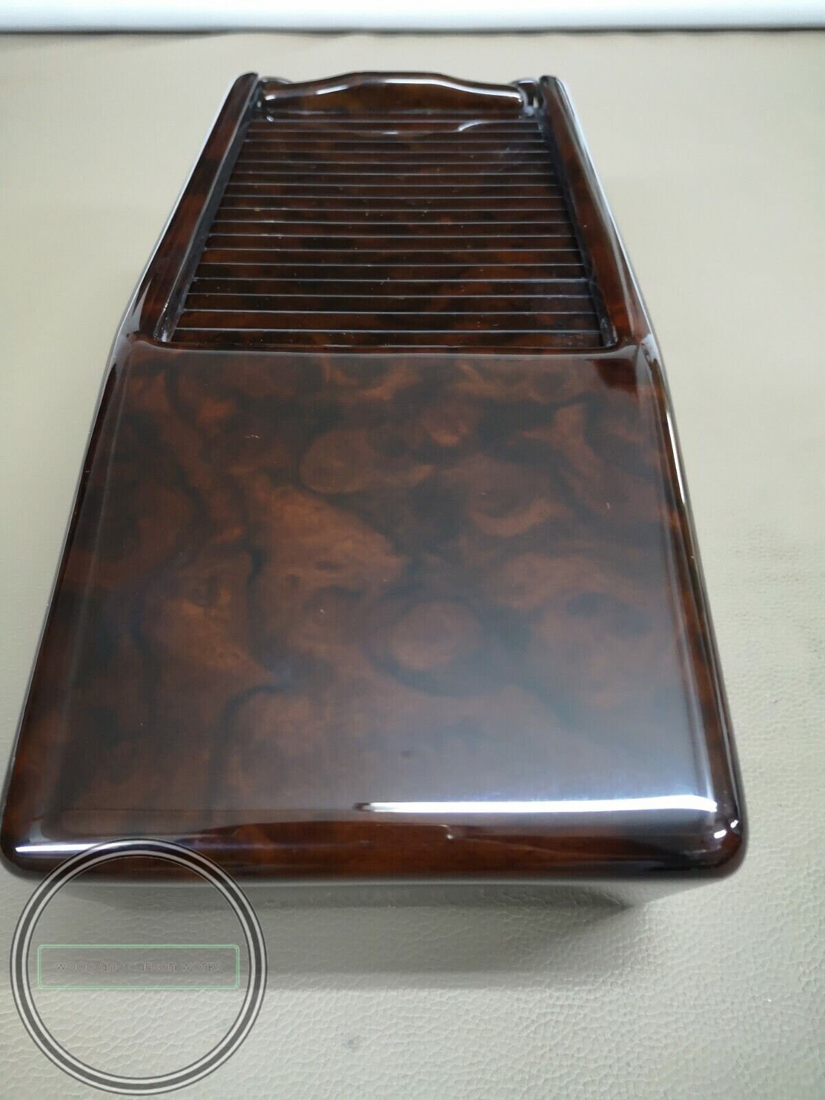Mercedes W126 Box Wood Trim Burlwood Cassette Box for W126 Sec - Etsy