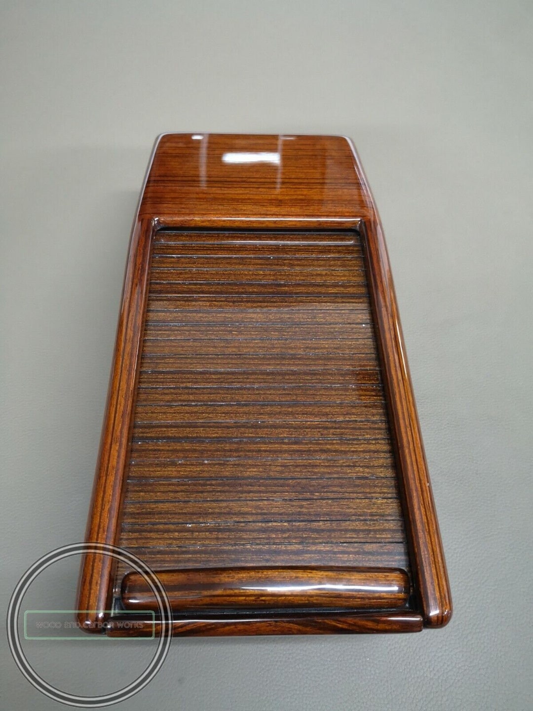 Mercedes W126 Sec C126 W126 Sel Center Box Wood Zebrano Cassette Box - Etsy