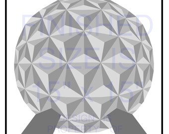 Spaceship Earth Pattern - Etsy