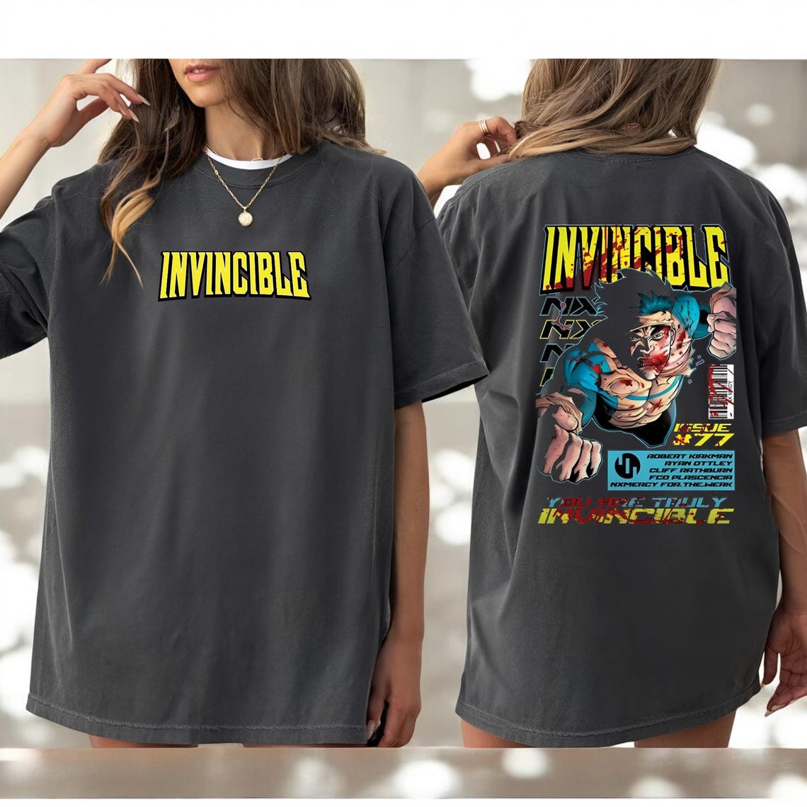 Comfort Colors Invincible T-shirt, Invincible Universe Shirt ...
