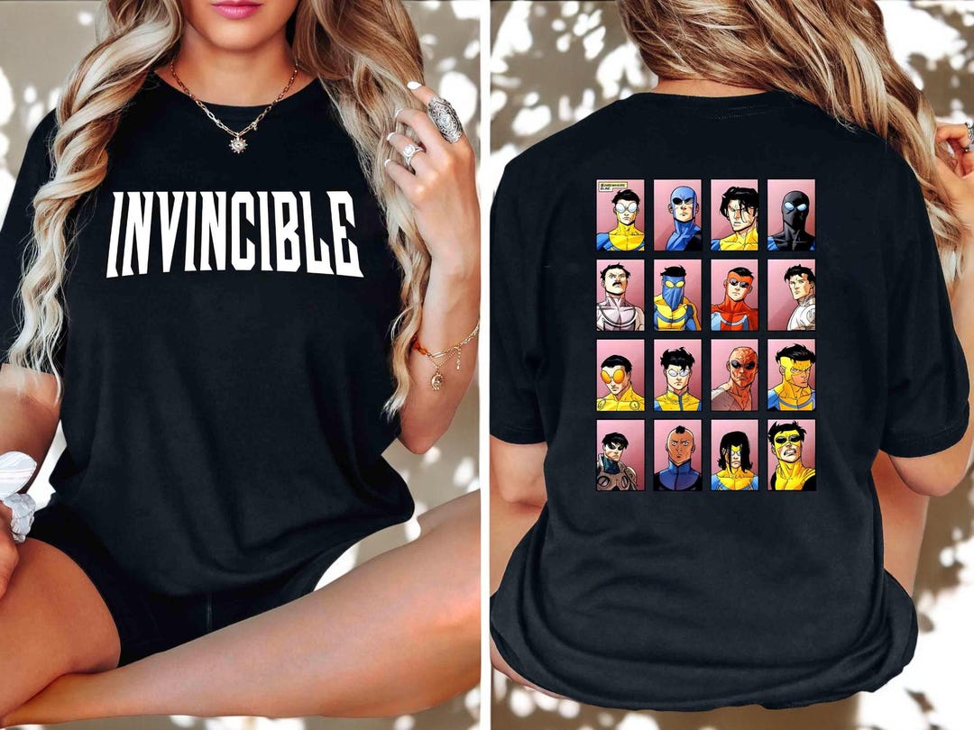 Invincible Variants Shirt, Invincible Mark Superhero Shirt, Invincible ...