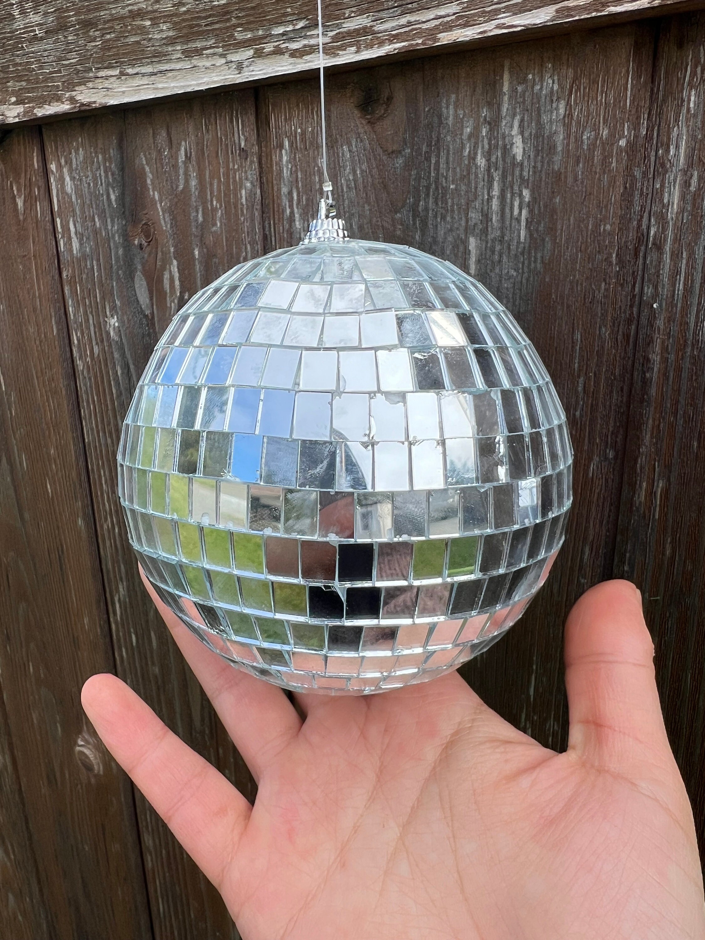 Disco Mobile Handmade Spinning Disco Suncatcher Birthday Event Party ...