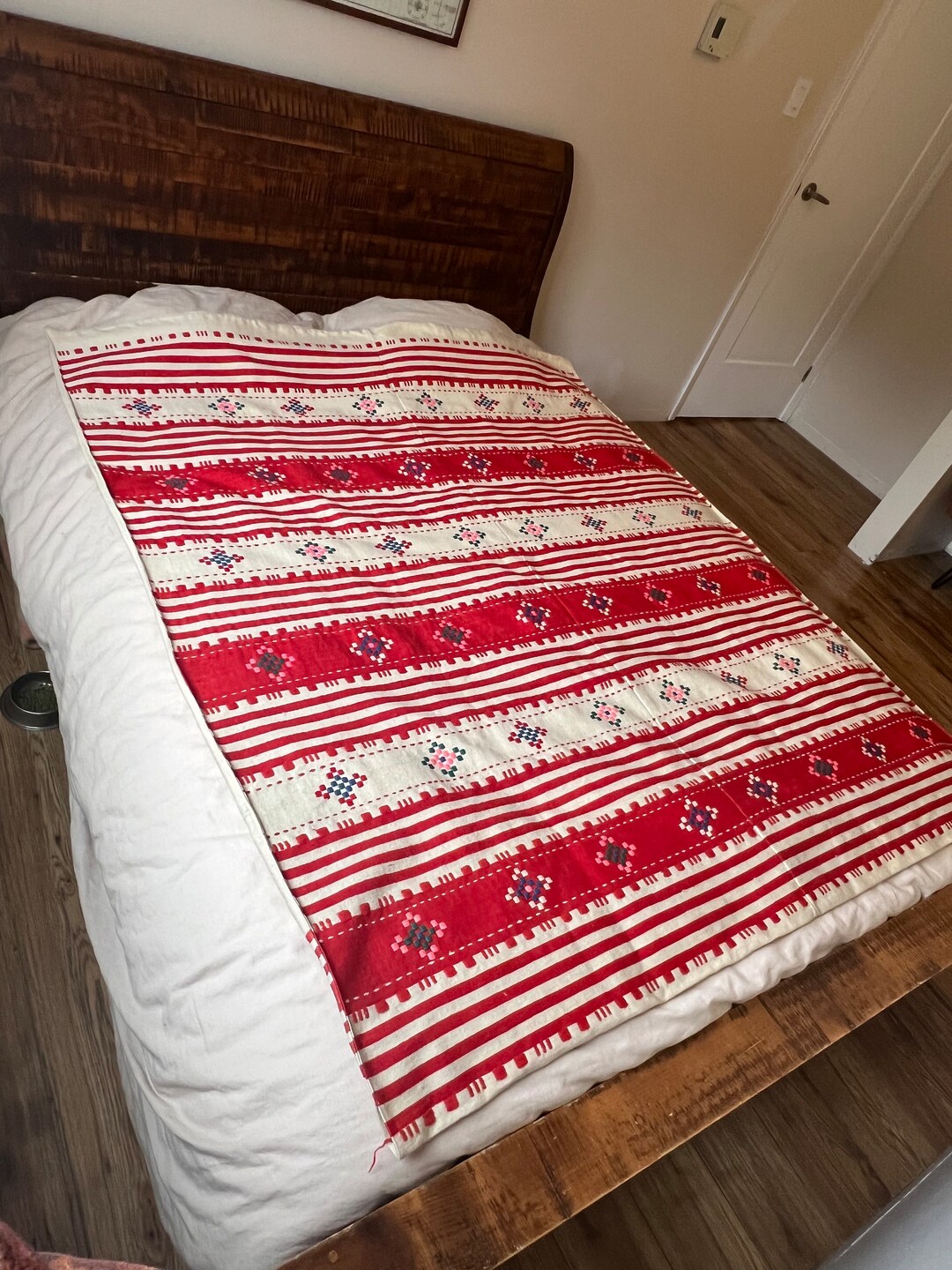 Rushnyk Rushnik Hand Spun Handwoven Tapestry Wool Blanket Linen Ritual ...