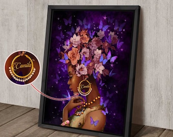 Black Girl Magic Wall Art | Etsy