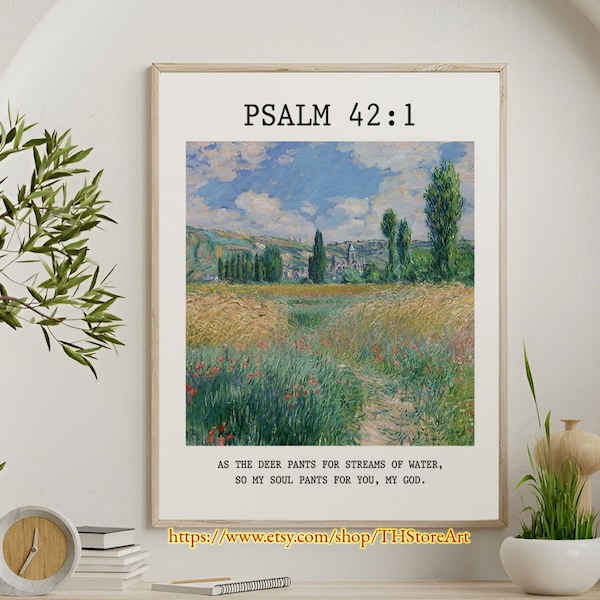 Psalm 42 1 - Etsy
