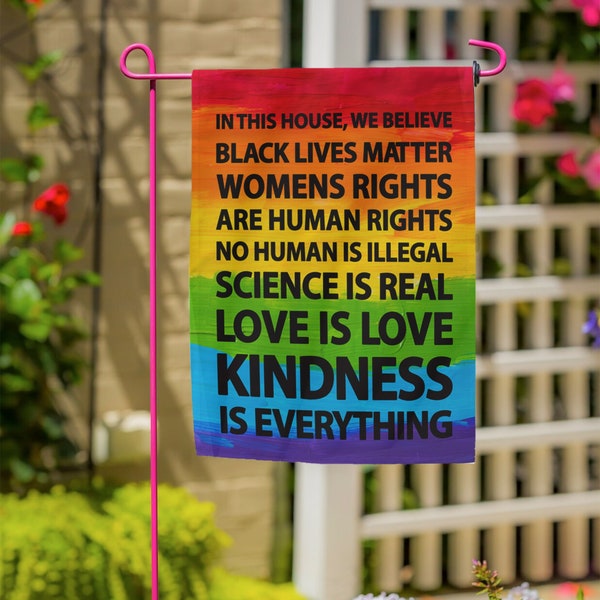 Be Kind Flag - Etsy