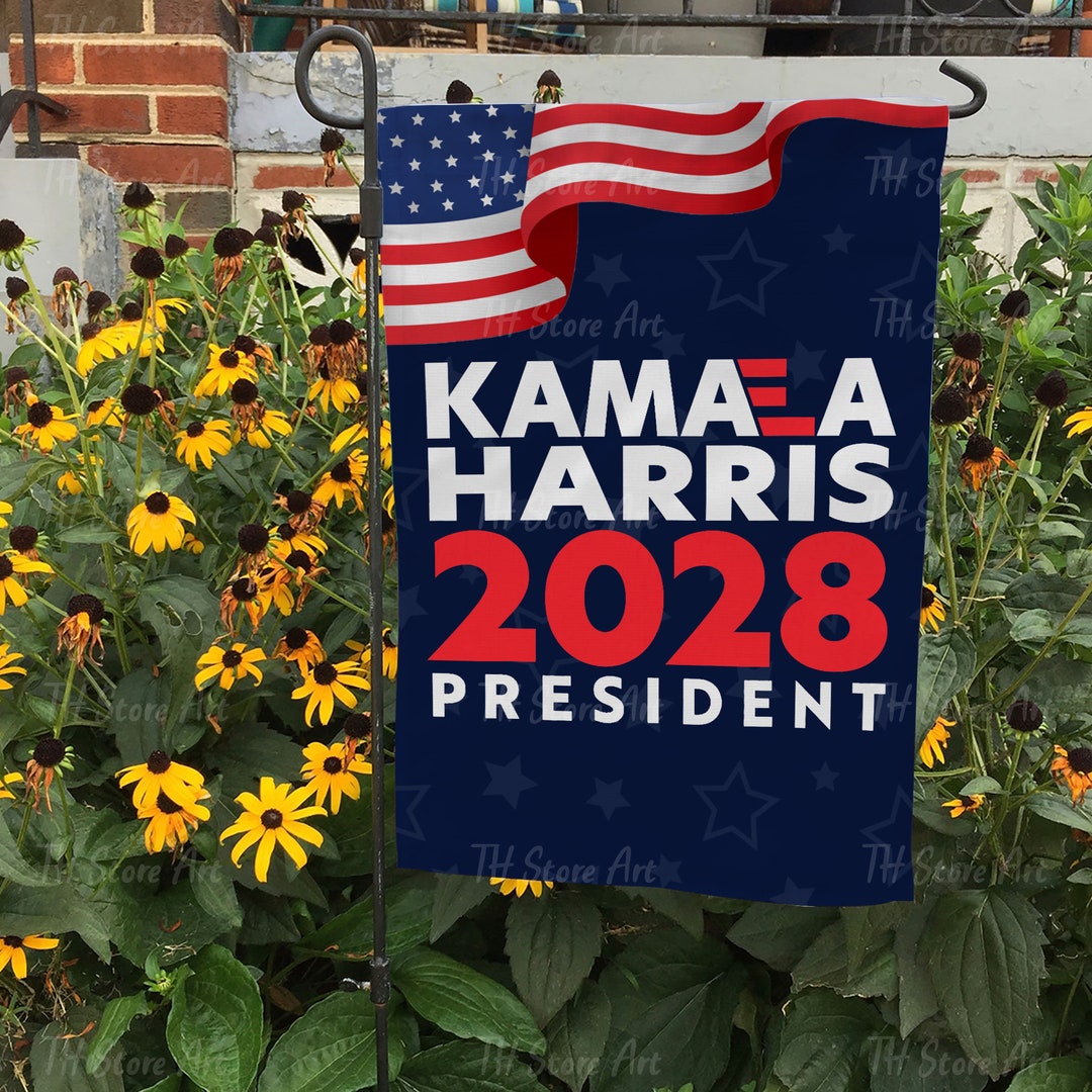 Kamala Harris 2028 President Flag, Madam President Flag, Kamala Harris ...