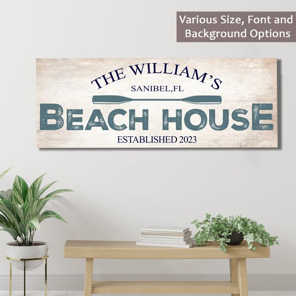 Beach House Signs - Etsy