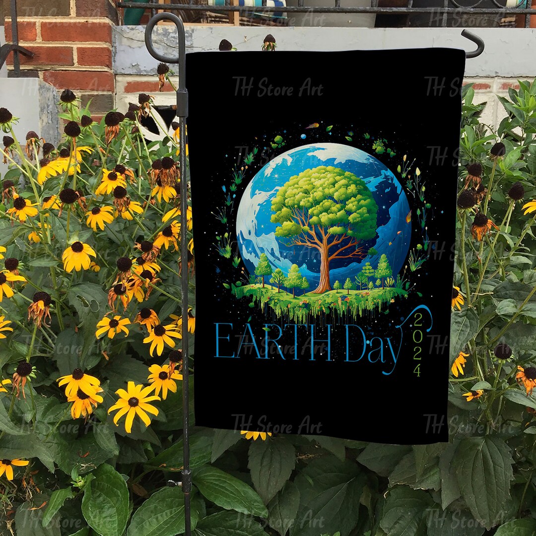 Earth Day 2024 Environmental International Awareness Flag, Earth ...