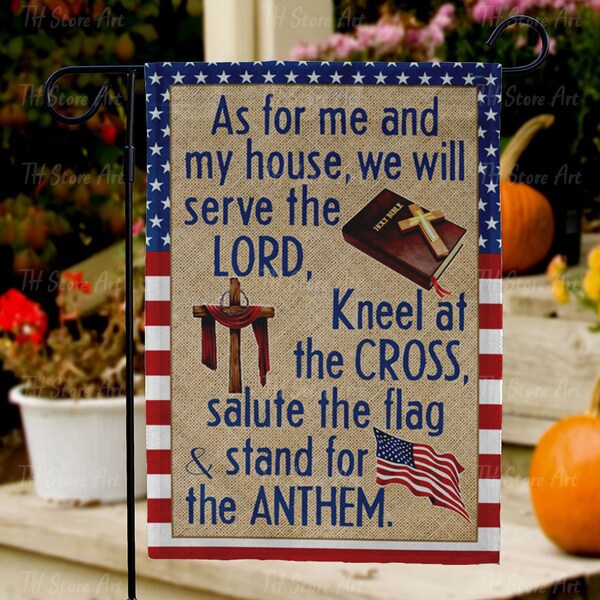 American Flag Scripture - Etsy