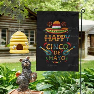 Margarita Drinks Mexico Fiesta Flag, Fiesta Confetti Cinco De Mayo Flag ...