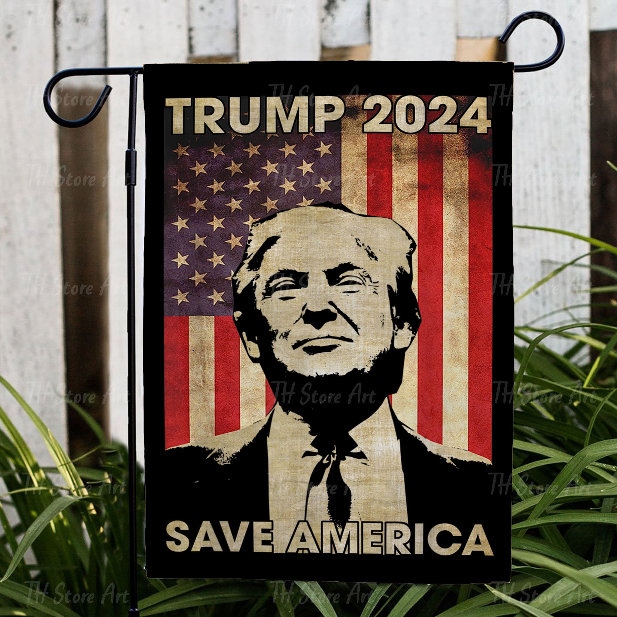 Trump 2024 Save America Flag, Pro Trump 2024 Flags, President Election ...
