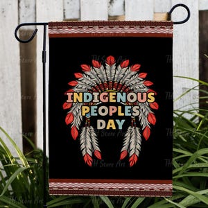 Native Pride Indigenous Peoples' Day Flag, Native American Cultural ...