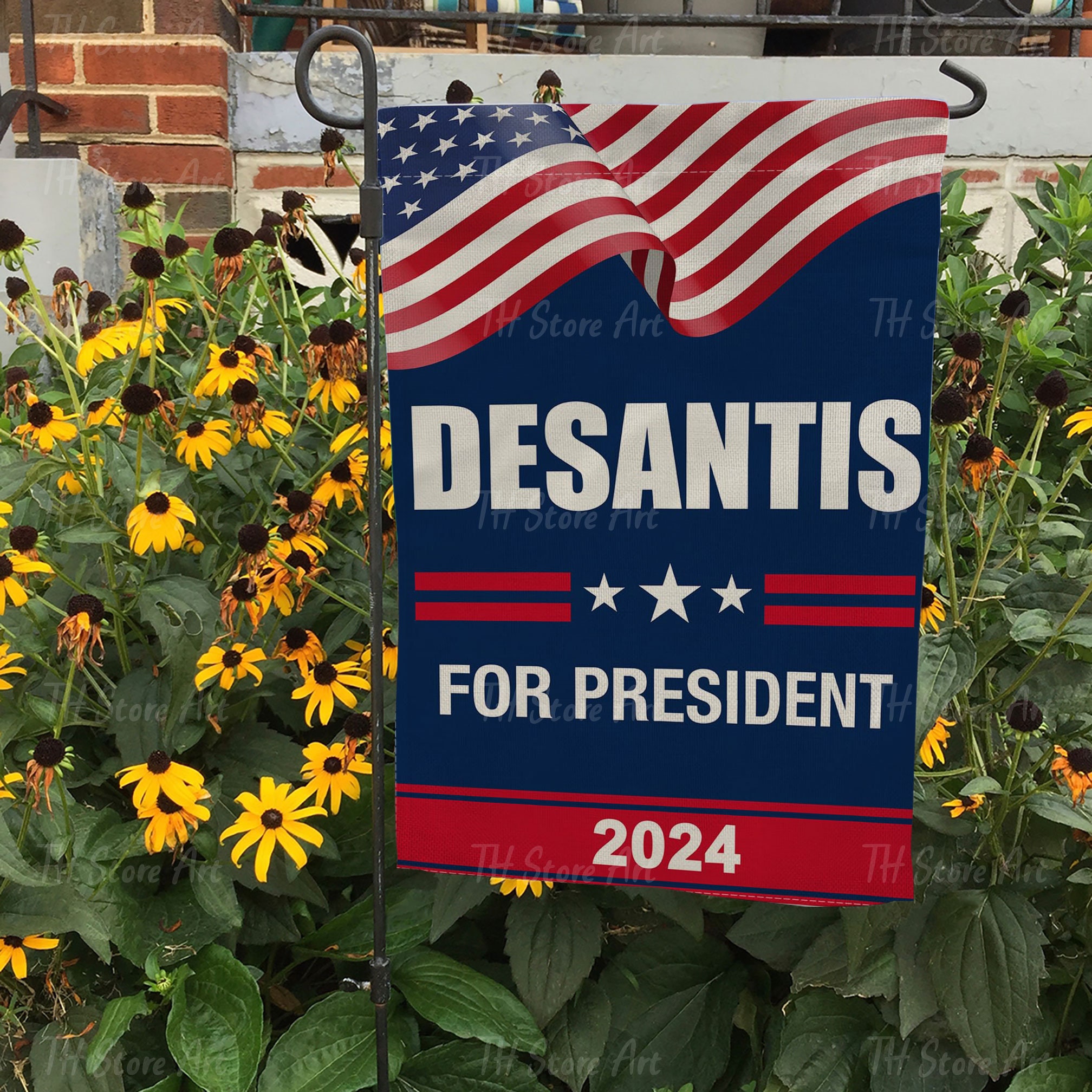 Desantis For President 2024 Flag, 2024 Presidential Election Desantis ...