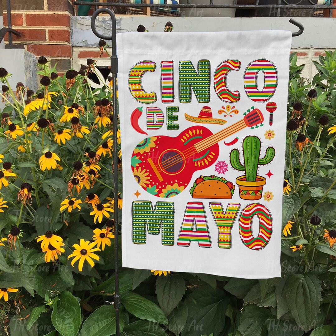 Cinco De Mayo Mexican Flag, Mexican Fiesta Flag, Summer Mexican Party ...