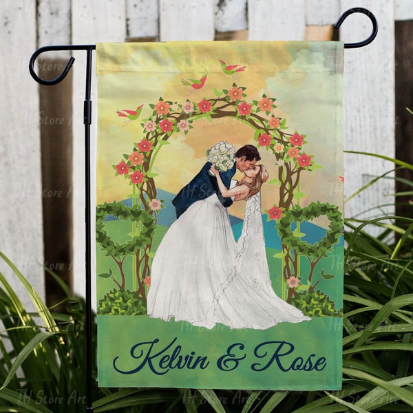 Wedding Flag - Etsy