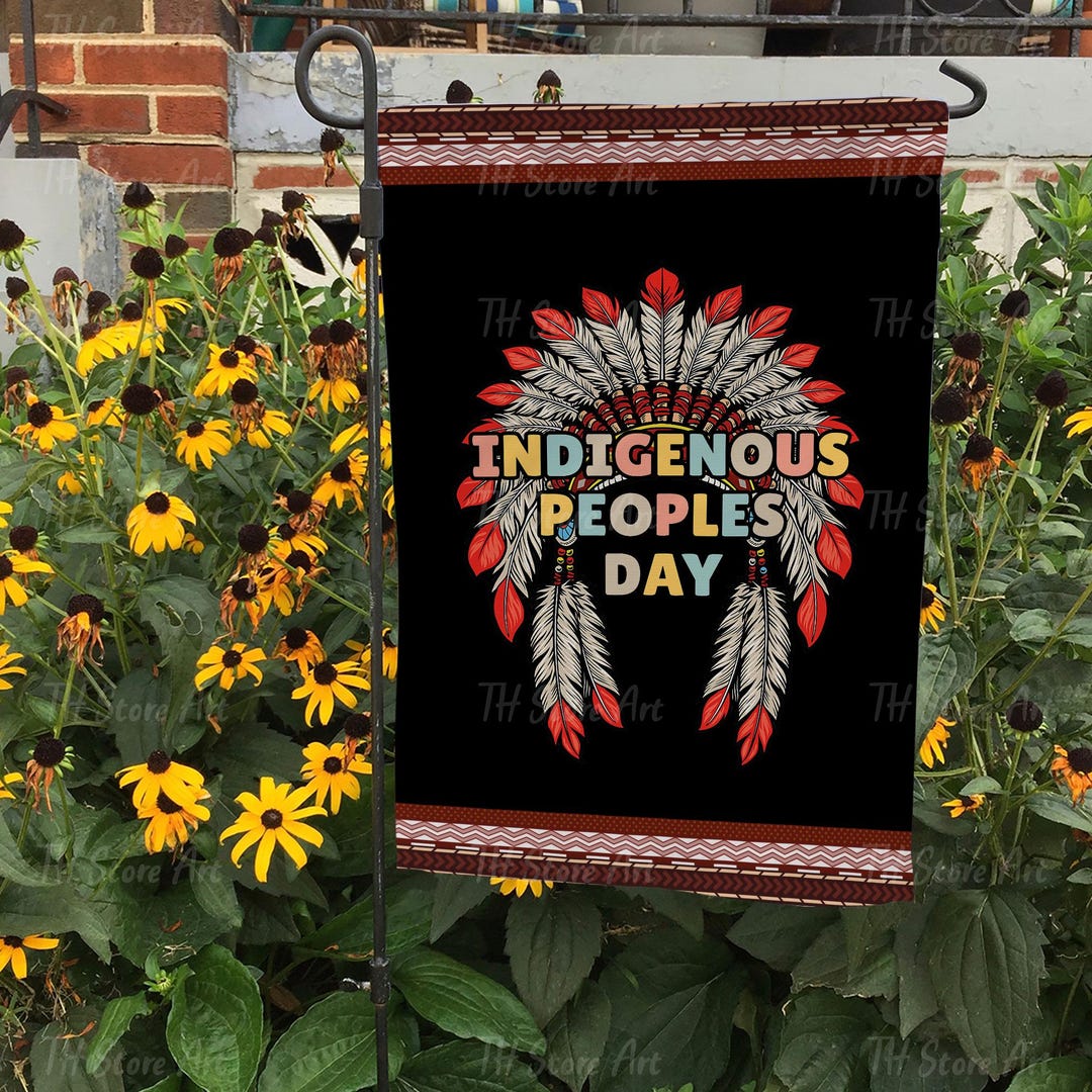 Native Pride Indigenous Peoples' Day Flag, Native American Cultural ...