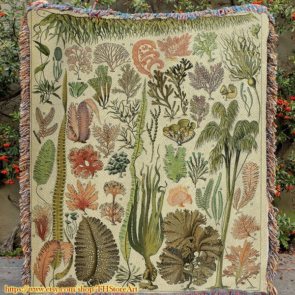 Leaf Throw Blanket - Etsy