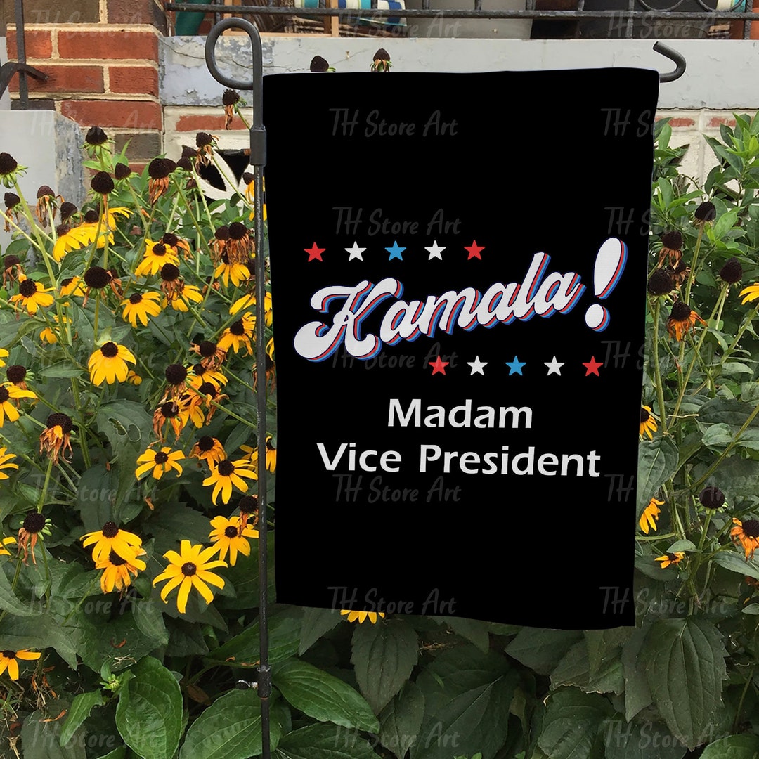 Kamala Harris Madam Vice President Flag, Republican Flag, Political ...