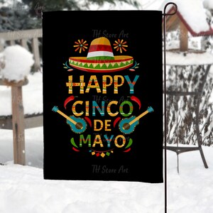 Margarita Drinks Mexico Fiesta Flag, Fiesta Confetti Cinco De Mayo Flag ...