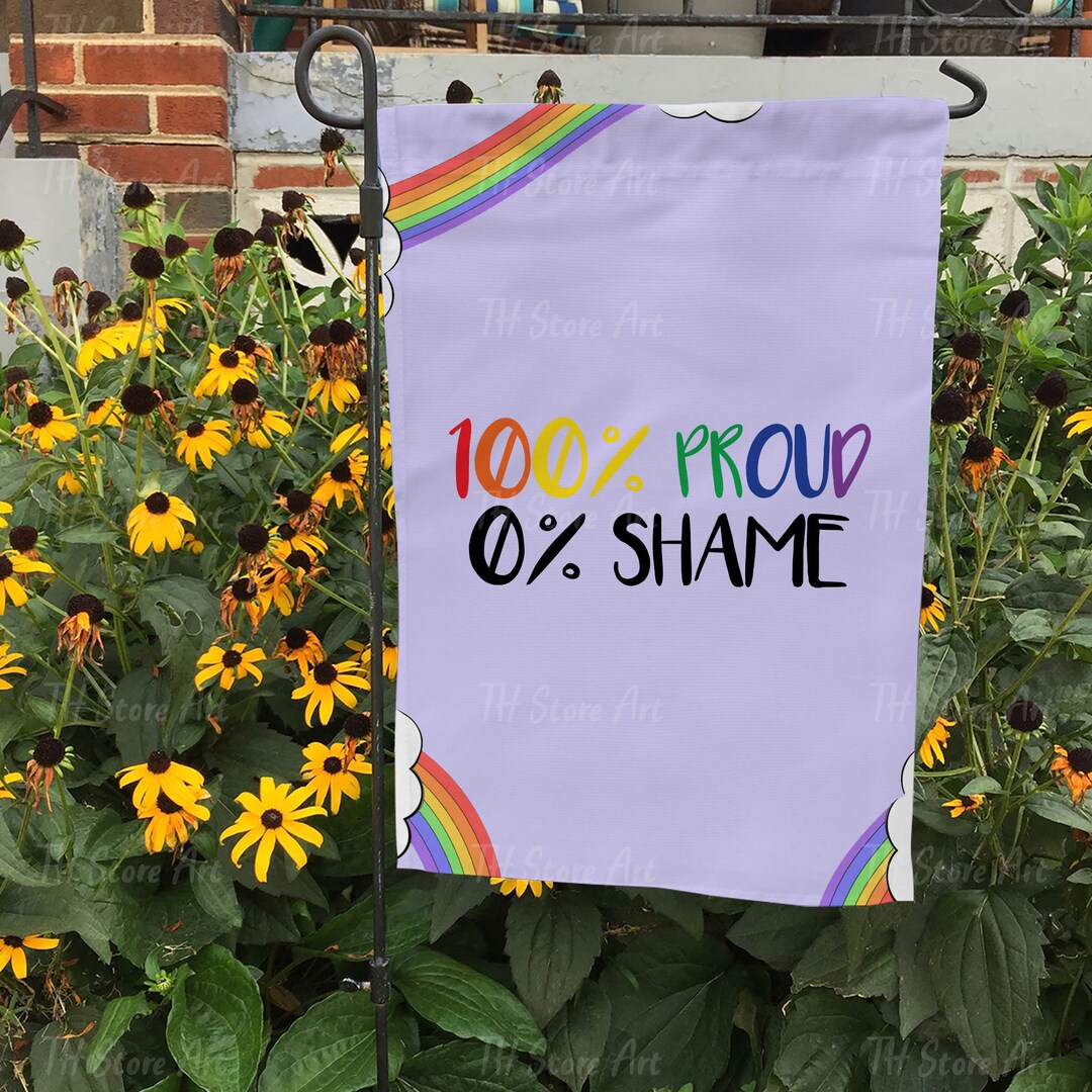 Rainbow Harmony Flag, Hand Sign Flag, Rainbow Garden Flag, Lgbtq Pride ...