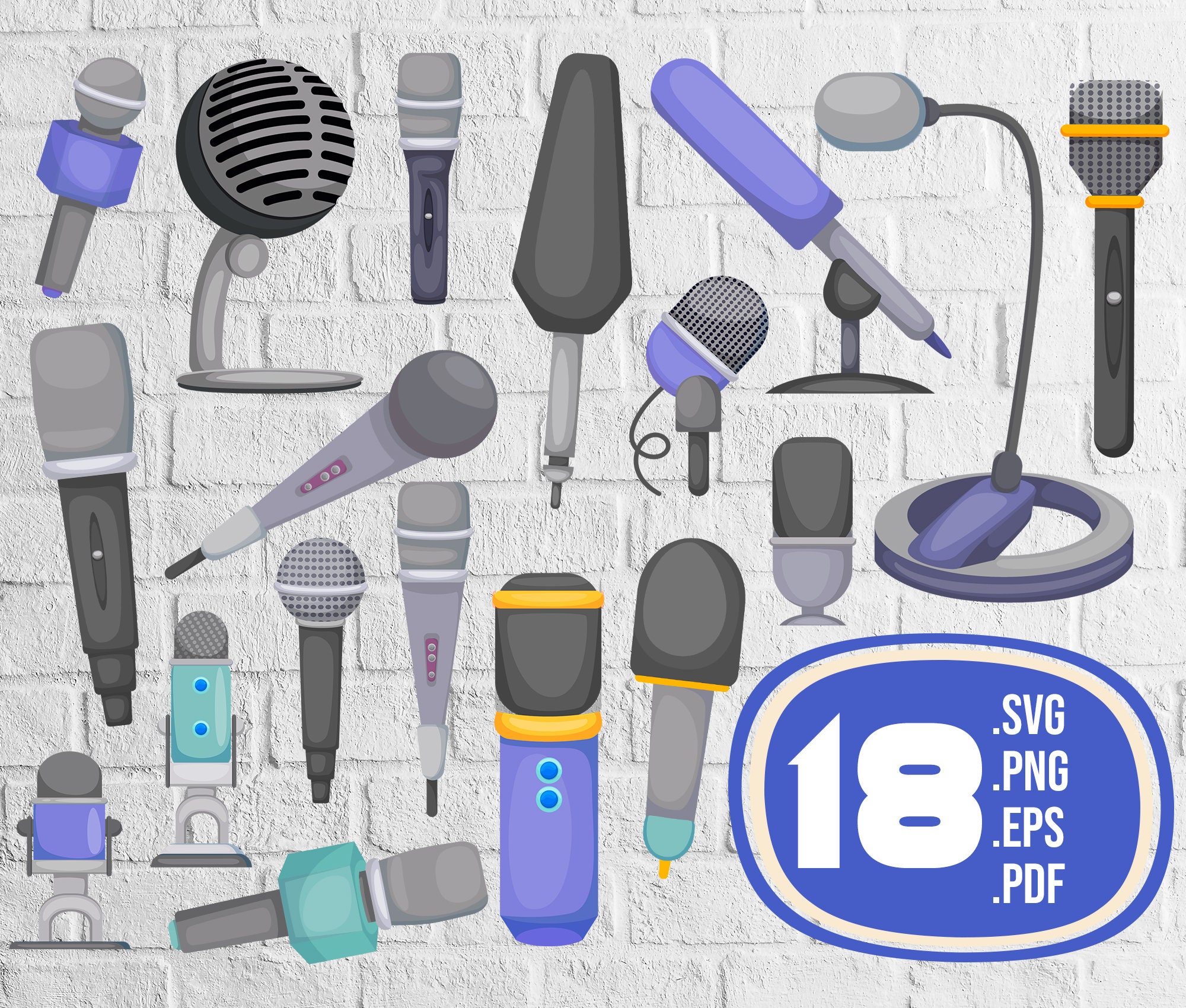 Microphones Svg,microphone, Mic, Music, Rap, Record, Clip Art ...