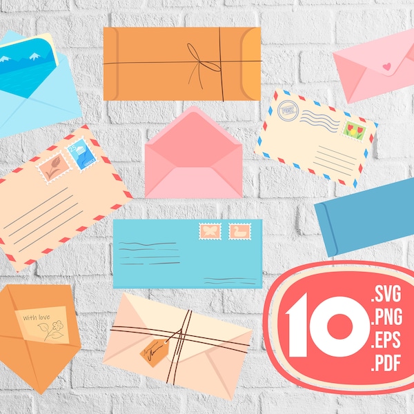 Svg Envelope - Etsy