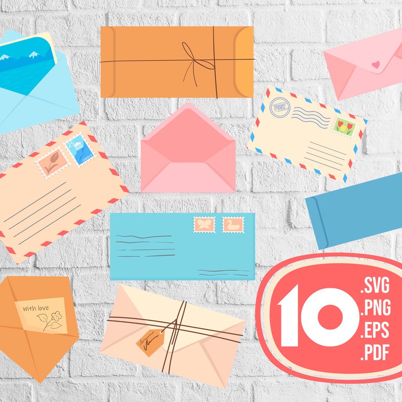 Svg Envelope - Etsy