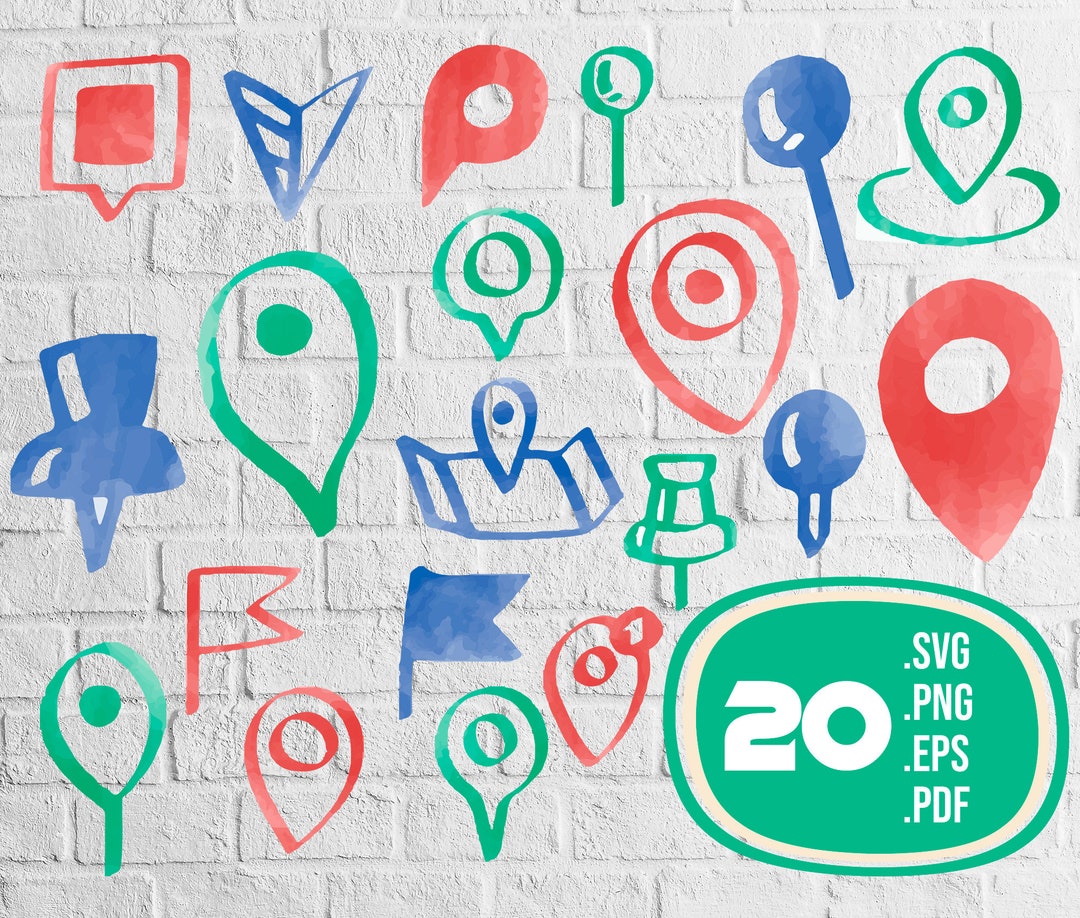 Map Svg, Mappin Svg,location Svg, Geolocation Svg, Map Clipart Svg,flag ...