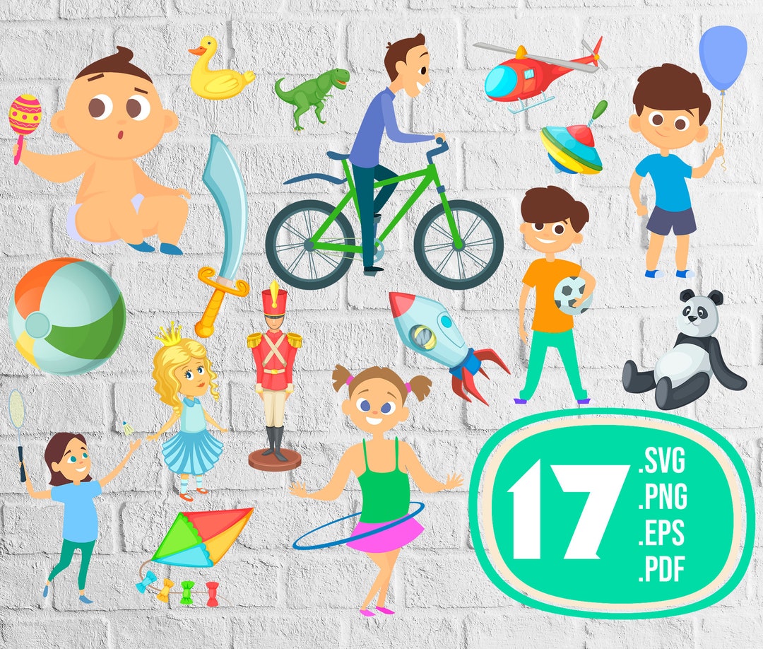 Stick Kids Svg Bundle, Stick Kids Files, Stick Kids Clipart, Children ...