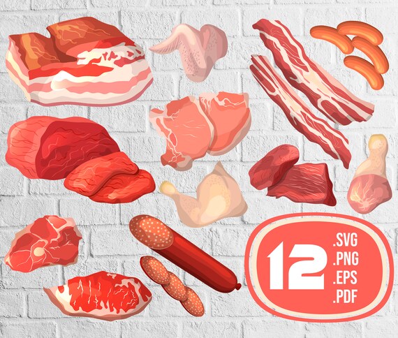 Meat Products Clipart