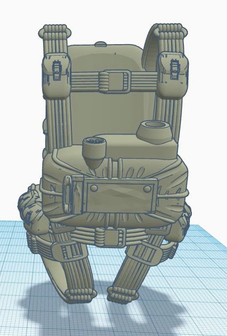 ARAH Inspired Ripcord Parachute Backpack for 1/12 Scale GI Joe - Etsy