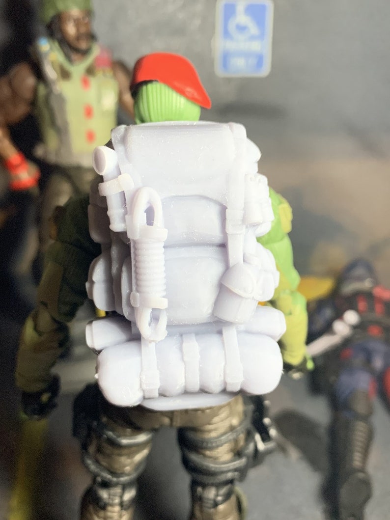 Custom Backpacks for 1/12 GI Joe Classified Troop Builder - Etsy