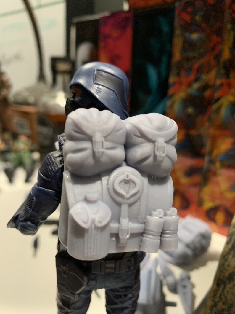 Custom Backpacks for 1/12 GI Joe Classified Troop Builder - Etsy