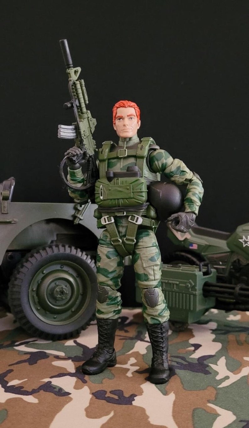 ARAH Inspired Ripcord Parachute Backpack for 1/12 Scale GI Joe - Etsy