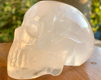 Elongated Crystal Skull - Etsy
