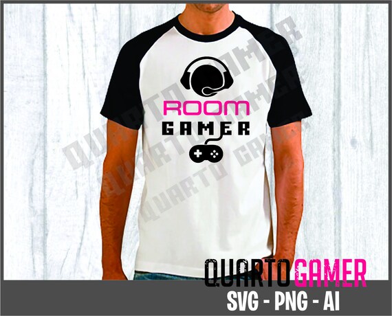 Gamer Room Vector Svg Png Ai Quarto Video Juegos Cuarto De - Etsy Australia