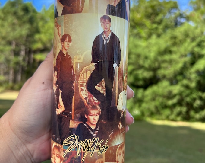 Stray Kids Tumbler BB Photos, Stray Kids Cup, Stray Kids Mug - Etsy