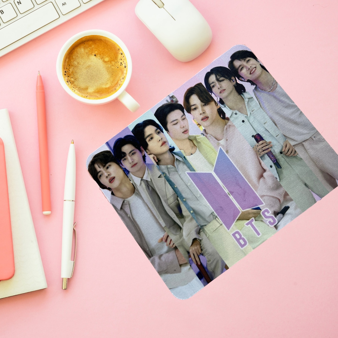BTS Mouspad, KPOP Mouspad, Custom Mousepad - Etsy
