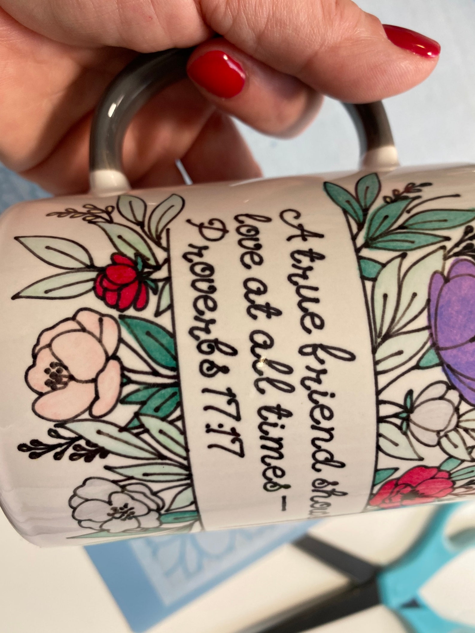 Friendship/ Scripture Mug /personalized Scripture Mug /jw Gift - Etsy