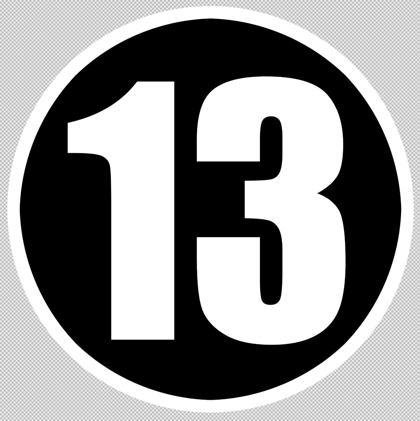 Small & Extra Large Round Car Sticker Any Car Race Racing Number ...