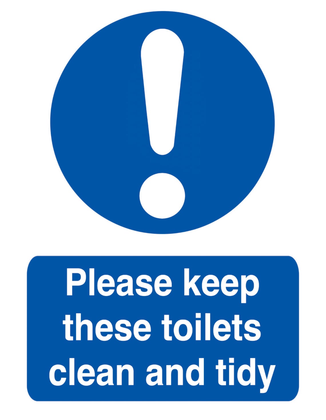 Polite Warning Notice Business Sign Signage Adhesive Sticker Decal ...