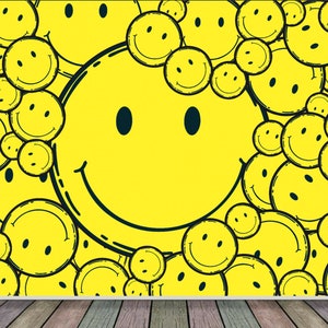 Funny Smiley Faces Wallpaper