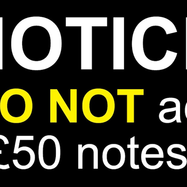 We Do Not Notice - Etsy