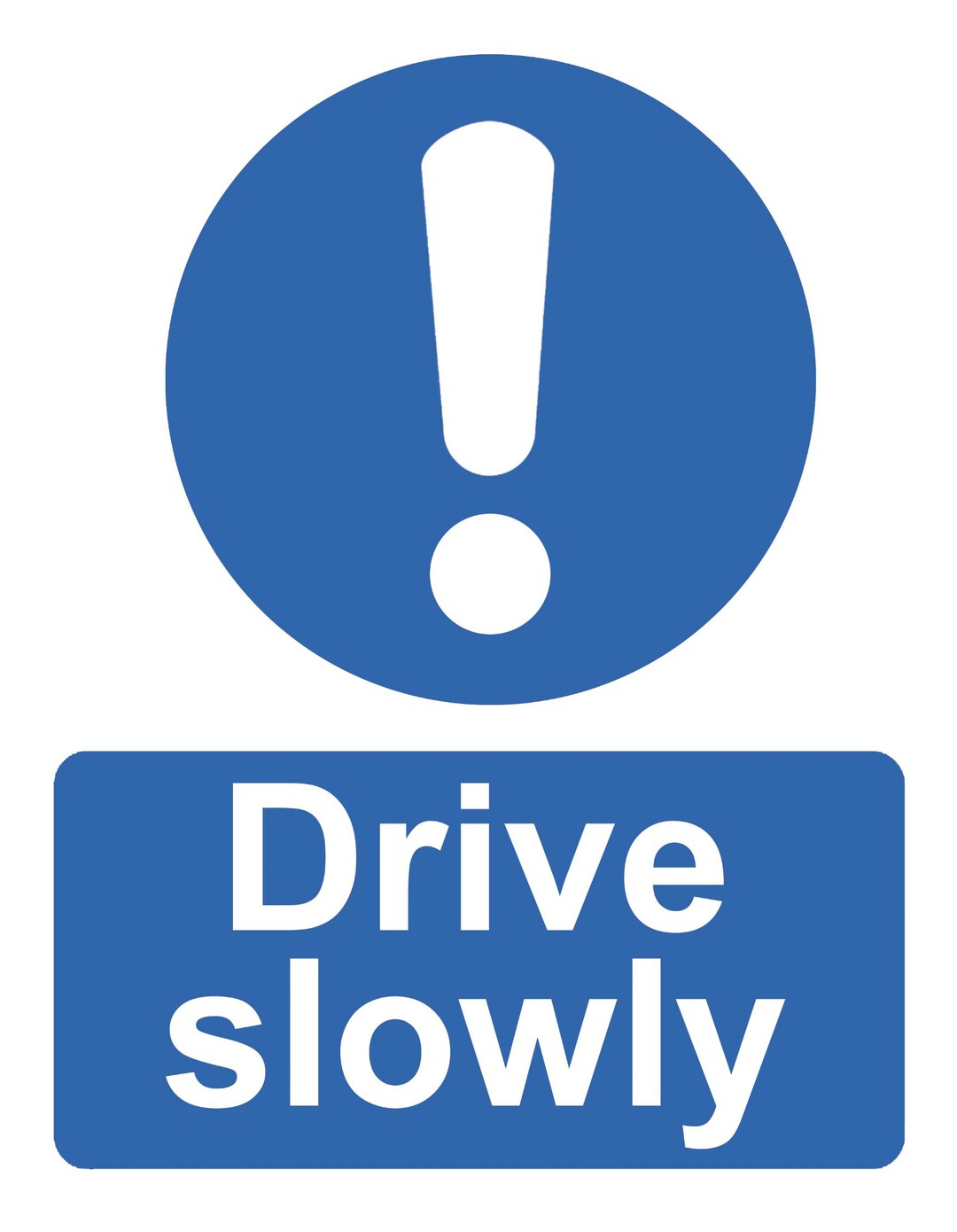 Señal de advertencia de seguridad vial para vehículos automotores de ...