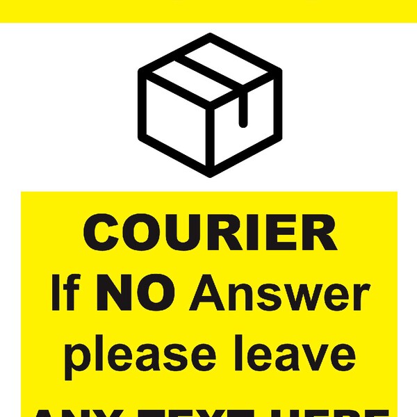 Couriers Do Not Leave - Etsy