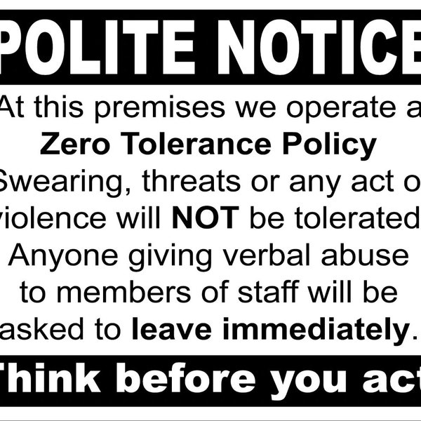 Verbal Warning Template - Etsy