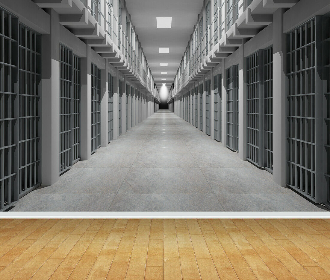 Prison Cell Wallpaper Mural Bedroom Wall Room Backdrop Travel Agent ...