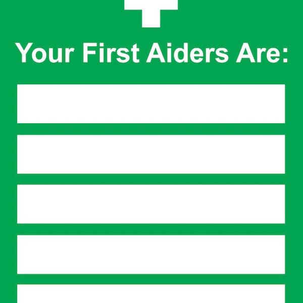 First Aid Information Poster - Etsy